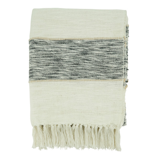 Saro Sevan Collection Woven Throw Blanket - Wayfair Canada